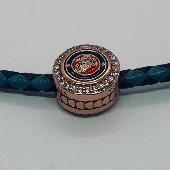 Pandora | Jewelry | Pandora Usmc Us Marines Military Exclusive Moments ...